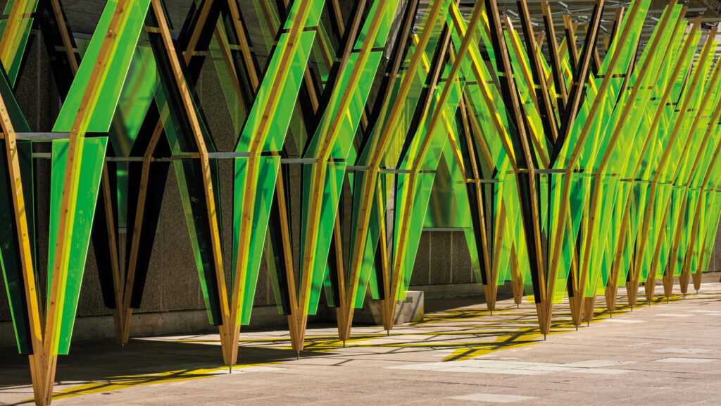 The Hop Sculpture, Hayward Gallery Installation - Expedition Engineering