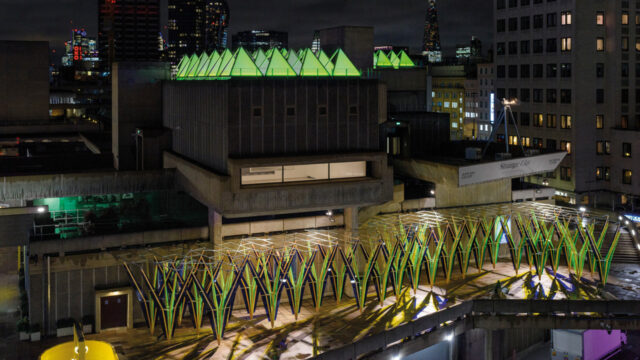 The Hop Sculpture, Hayward Gallery Installation - Expedition Engineering
